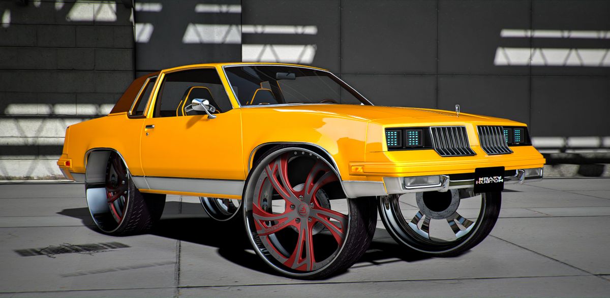 1984 Oldsmobile Cutlass on Corleone Donk [Slider] [4 Seater]