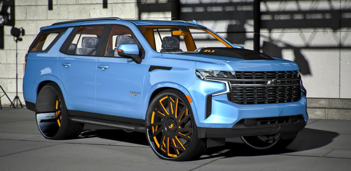 Chevy Tahoe ZL1 on Forgiatos [6 Seater]