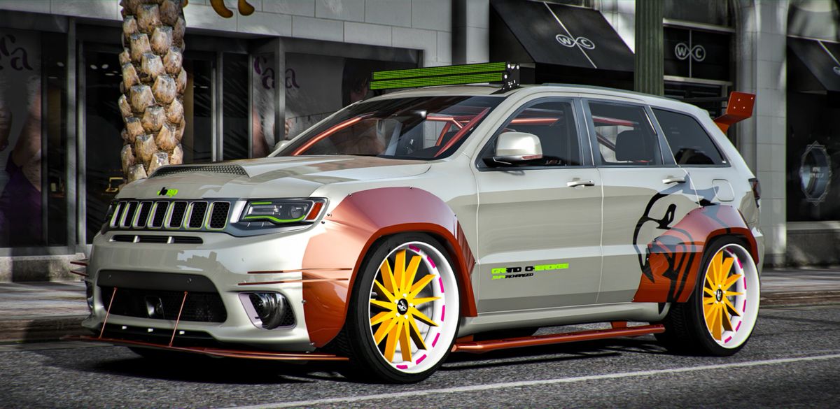 Jeep Trackhawk Widebody [Slider] [5 Seater] [Tuning Parts] [Animated ...