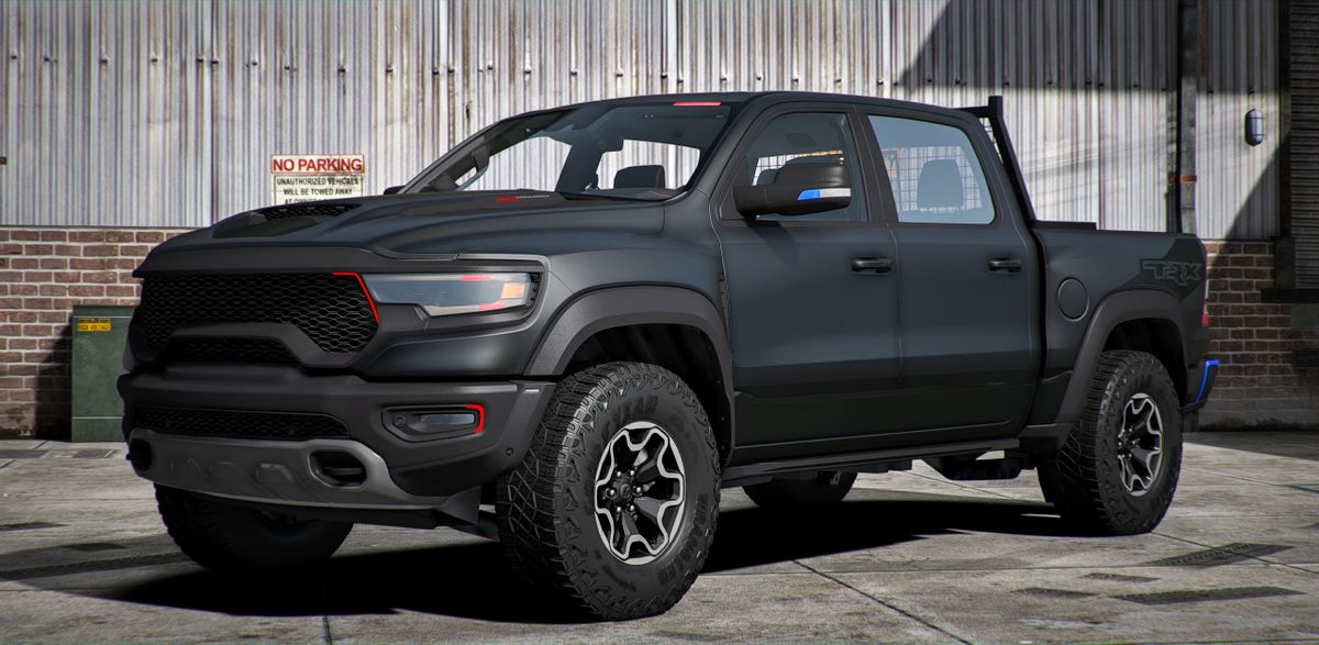 [Debadged]-RAM TRX PD LEO Modern Lights [Police]