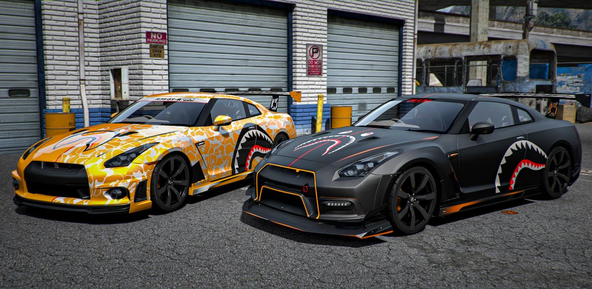 Nissan GTR R35 A Bathing Ape Edition [Slider] [4 Seater] [Tuning Parts ...