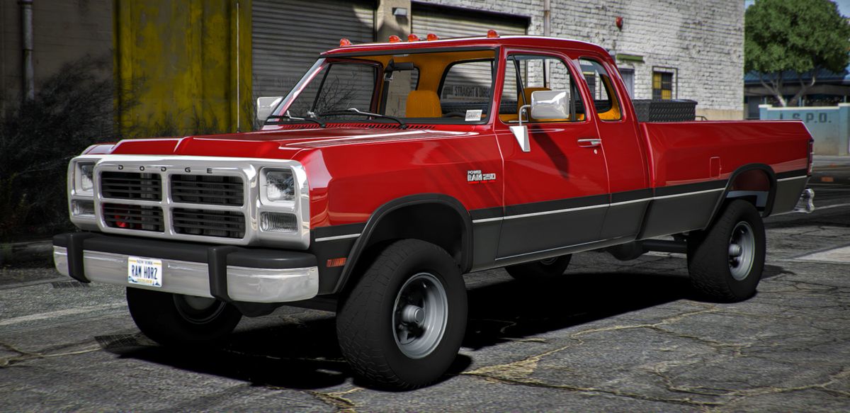 Dodge Ram 1st Gen Tram Hor