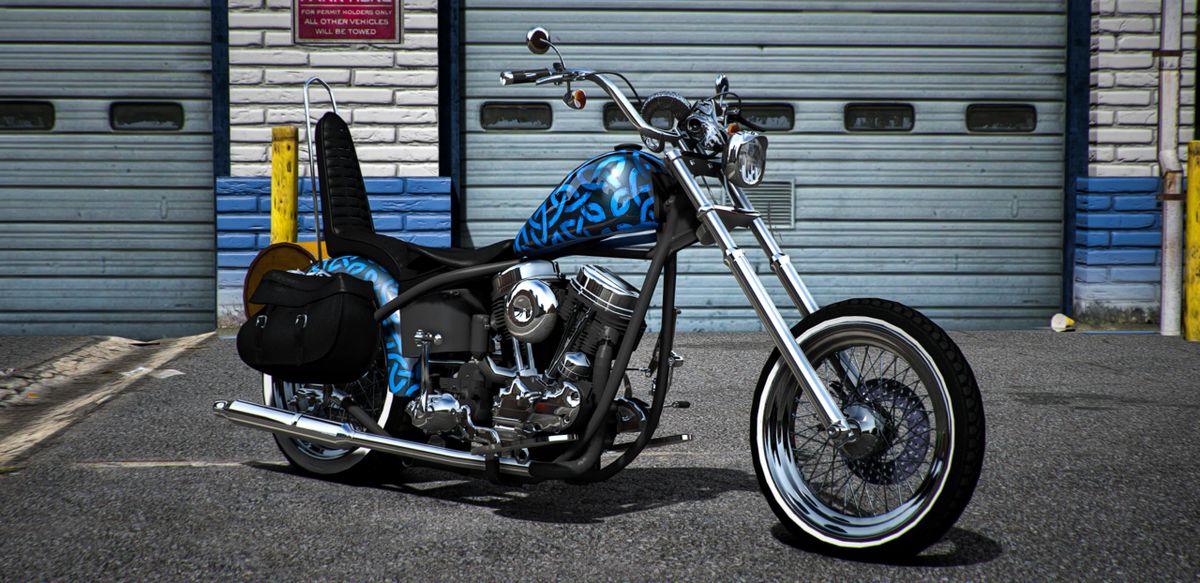 Panhead hardtail "The Dried"
