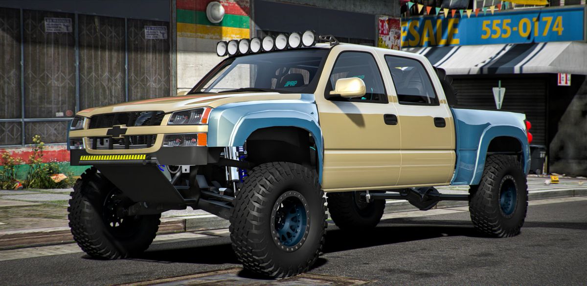 Cateye Chevy Silverado Pre Runner Custom
