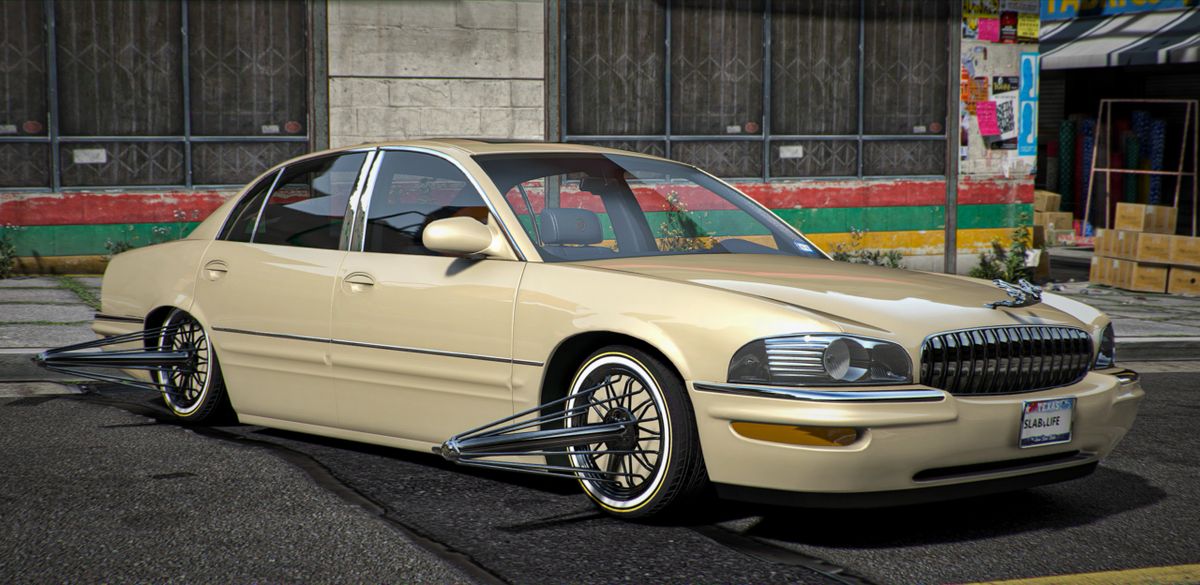 Buick Park Avenue Slab v2 [Animated Trunk]