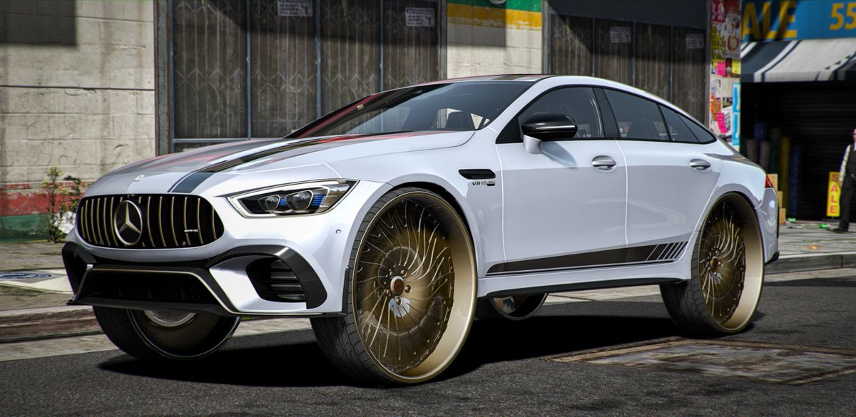 Big Boy Mercedes-Benz AMG GT63s On Asantis