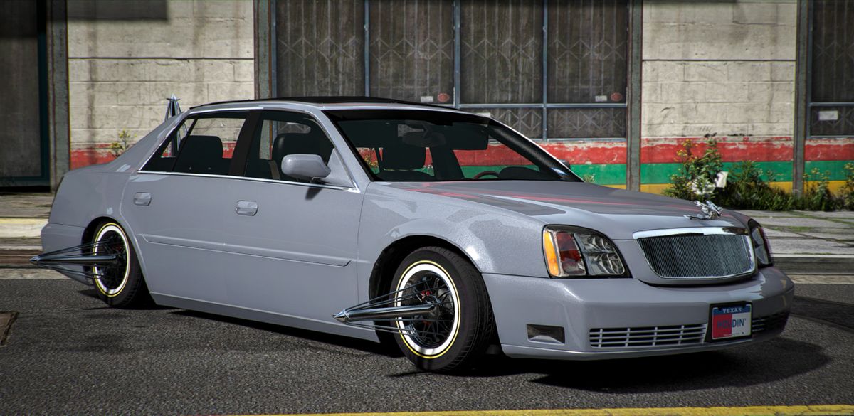 Cadillac Deville Slab v2 [Animated Trunk]