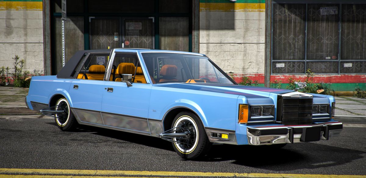 Lincoln Town Car KRB Slab [Animated Trunk]