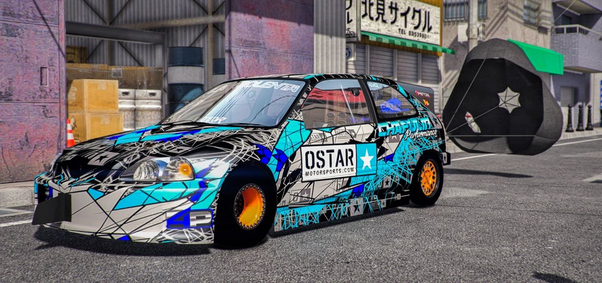 Honda Civic Drag [2 Liveries]