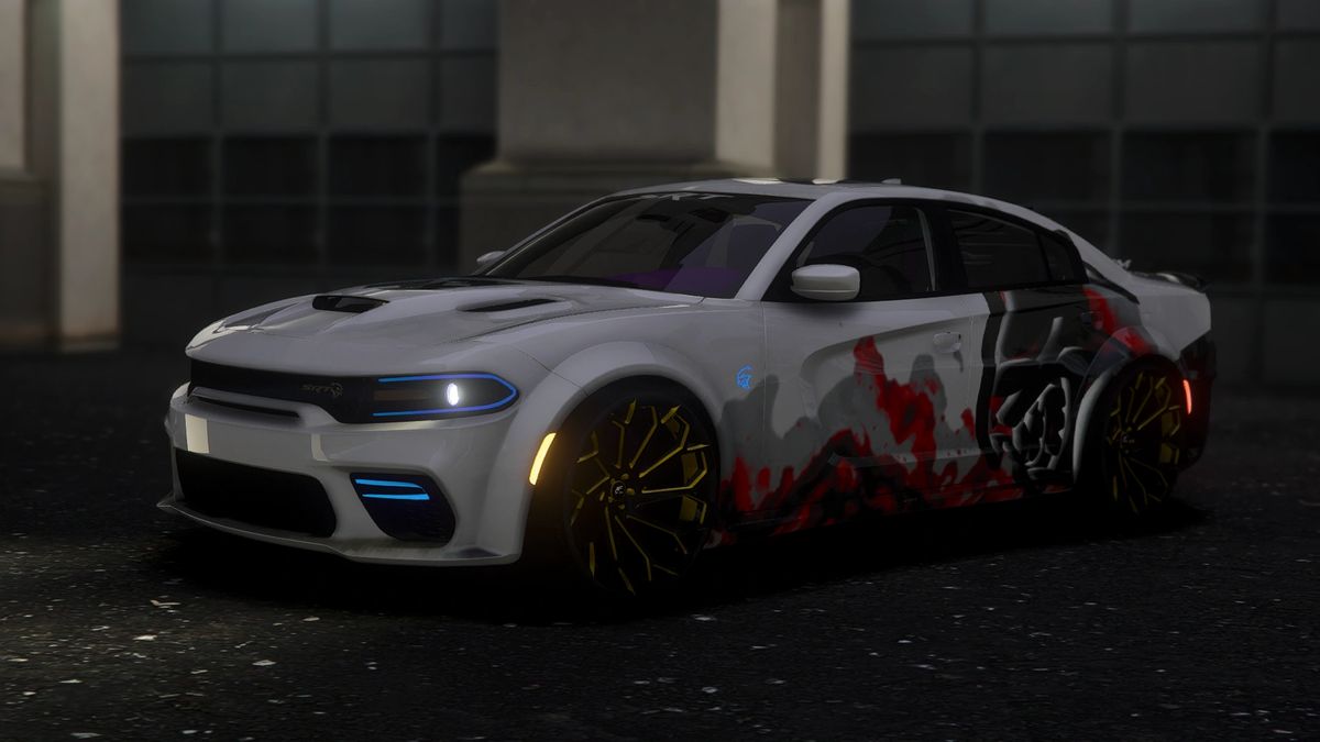 Custom Dodge Charger Hellcat Widebody on Amanis [5 Liveries]