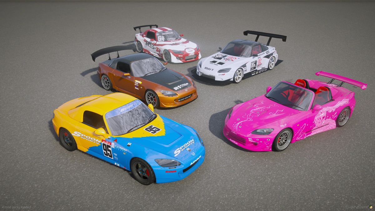 Honda S2000 AP2 [Tuning Parts] [16 Liveries] [Animated Roof]
