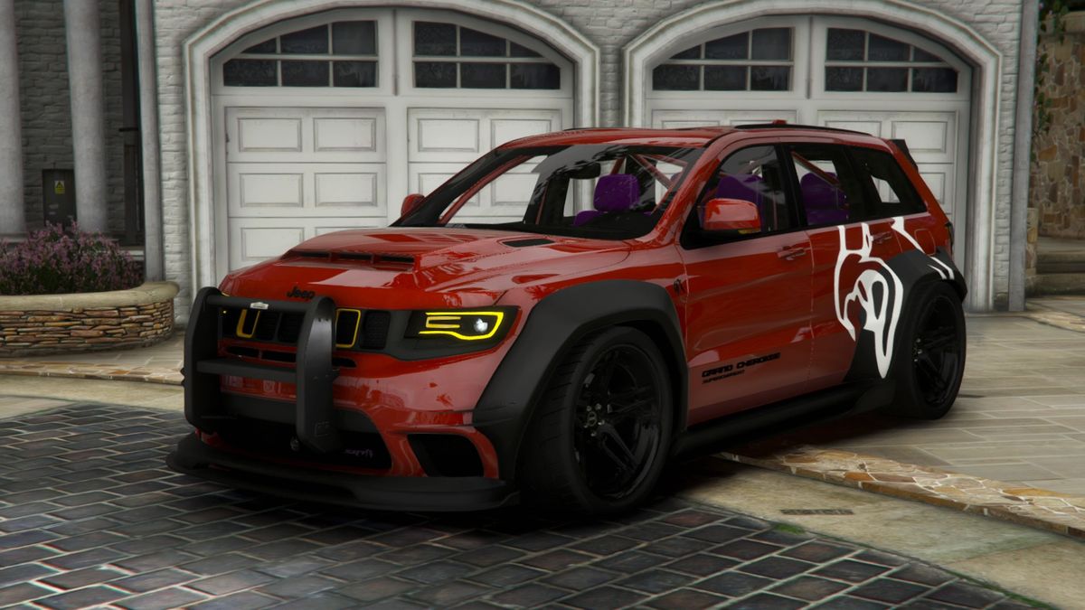 Jeep Grand Cherokee Trackhawk Turbo Charged Custom Livery