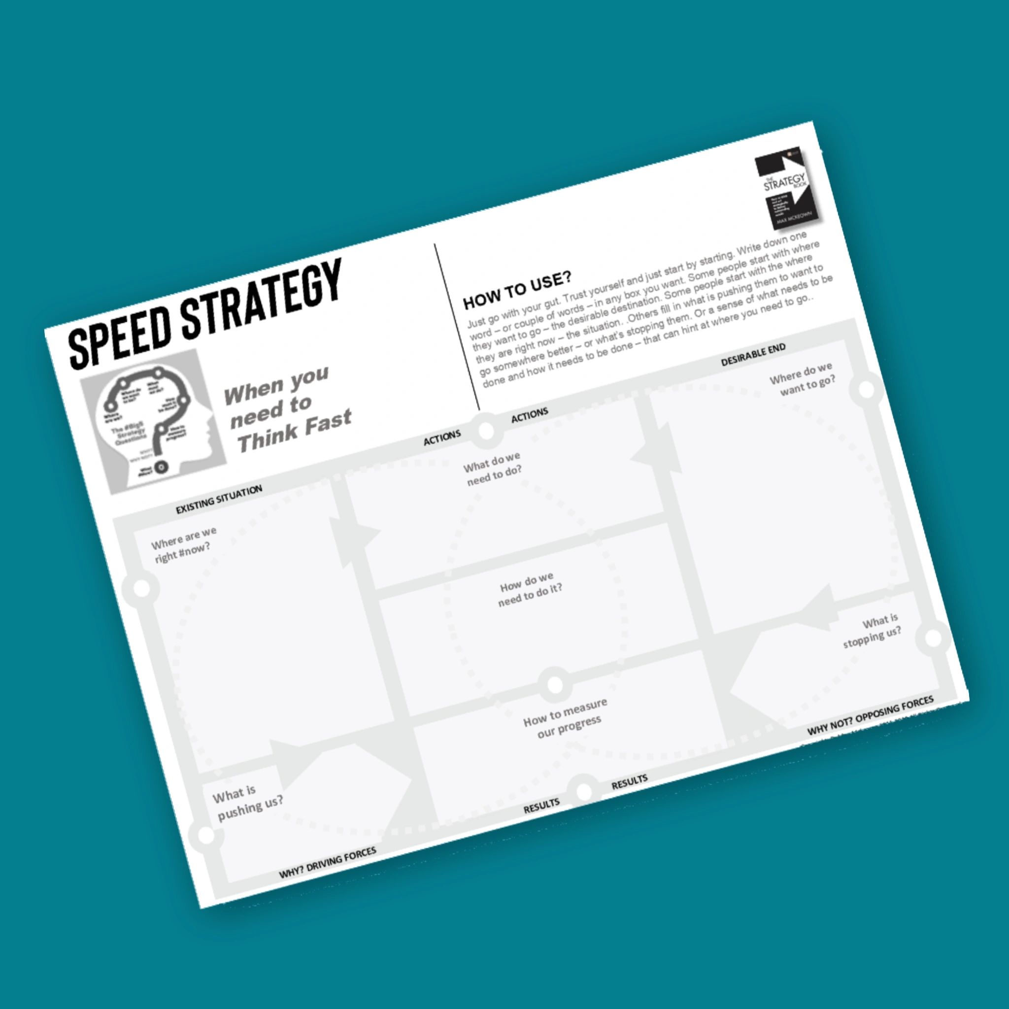The Strategy Book - Speed Strategy