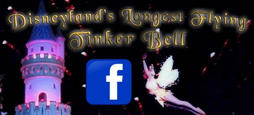 Flying Tinker Bell - Tinker Bell, Tinker Bell, Disneyland, Tinkerbell