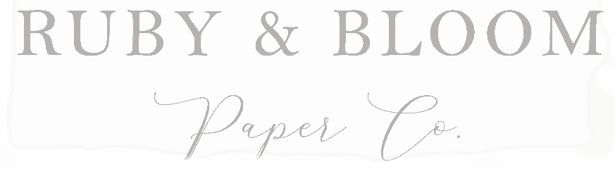 Ruby & Bloom Paper Co
