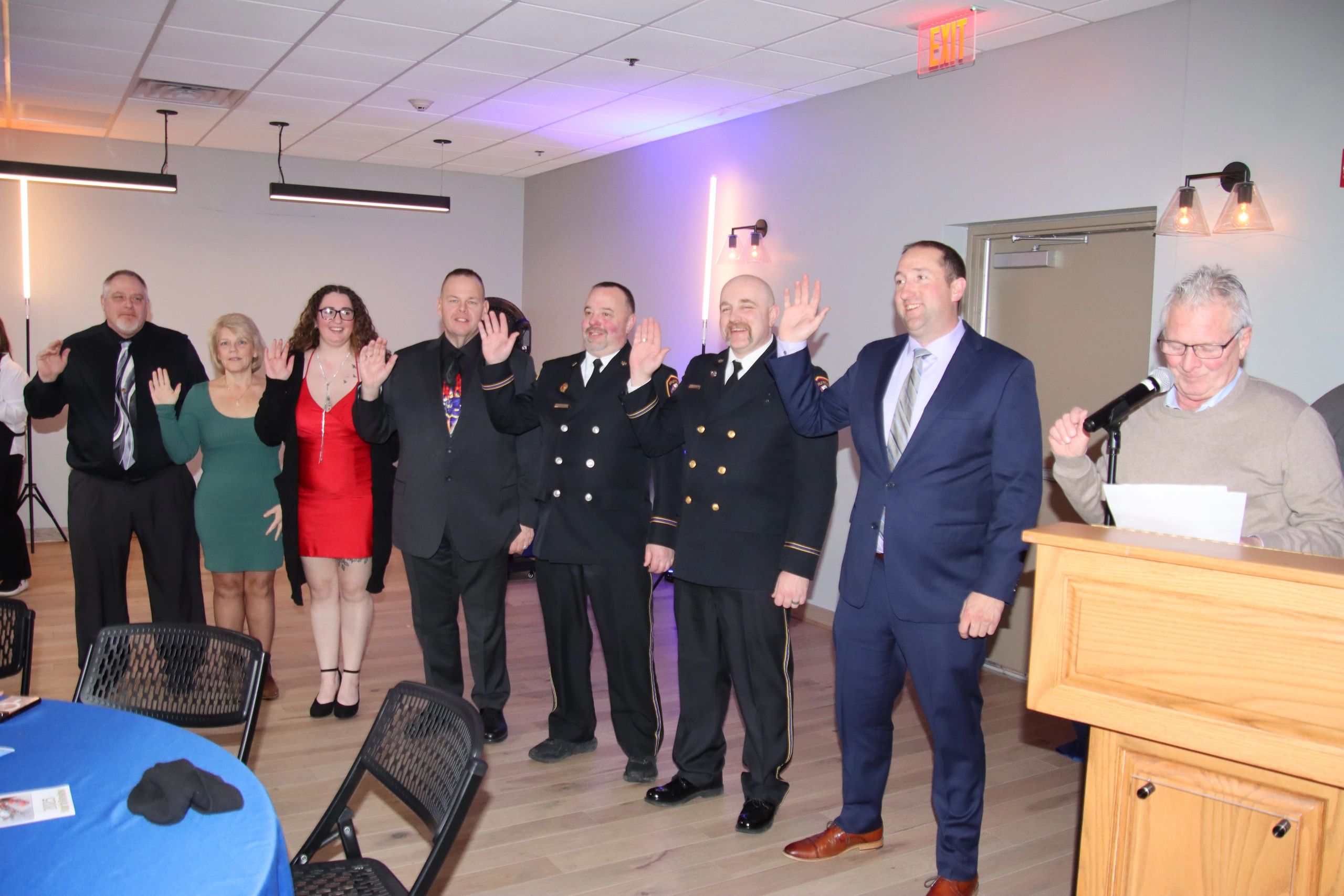 Burdzy and Mazurkiewicz sworn in at installation