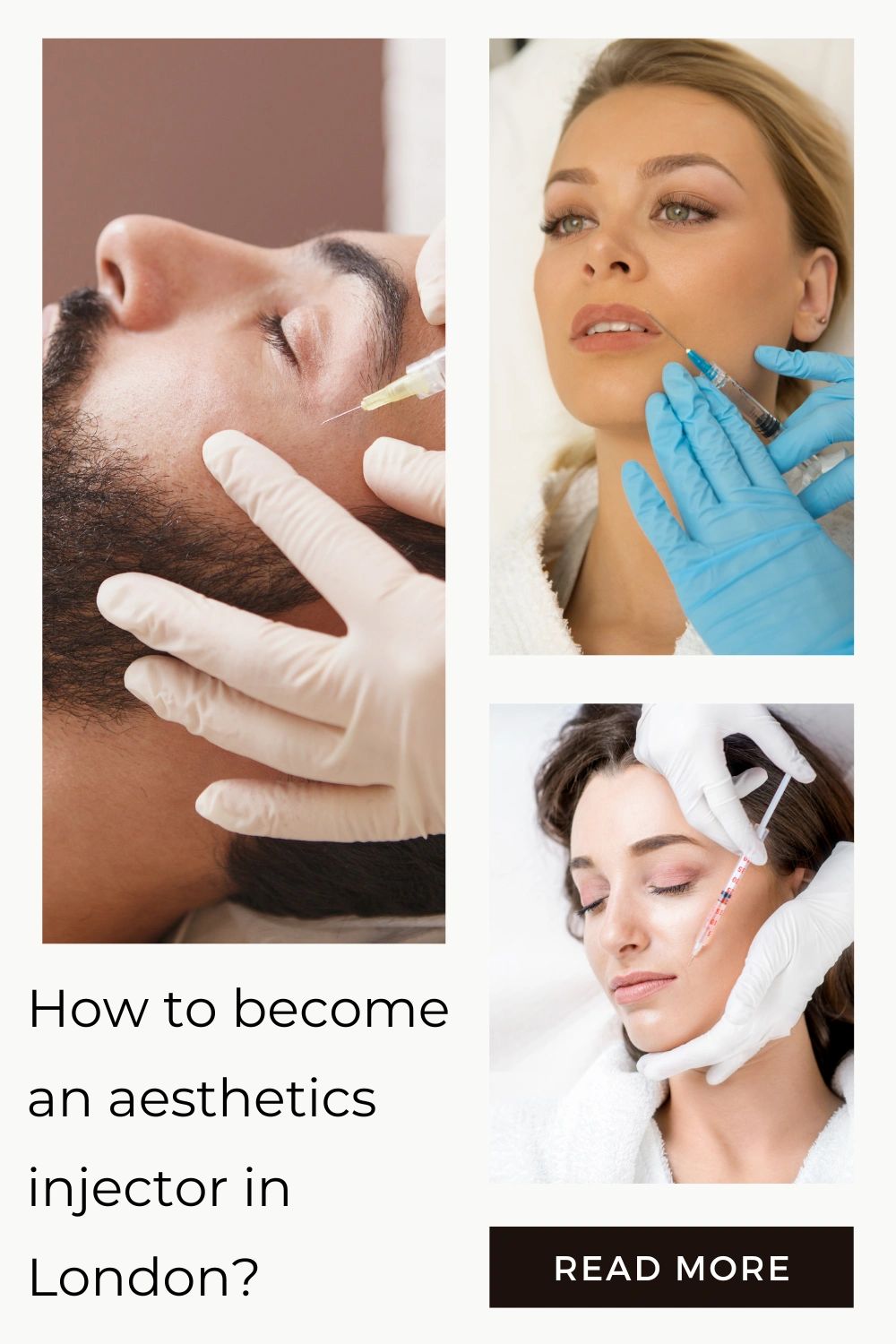 How to become an aesthetics injector in London?