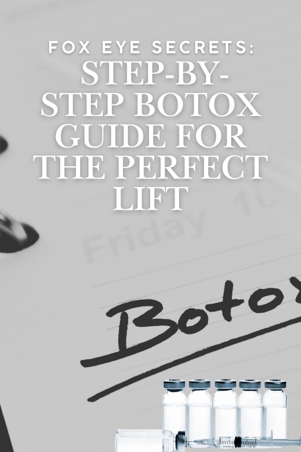 Fox Eye Secrets: Step-by-Step Botox Guide for the Perfect Lift