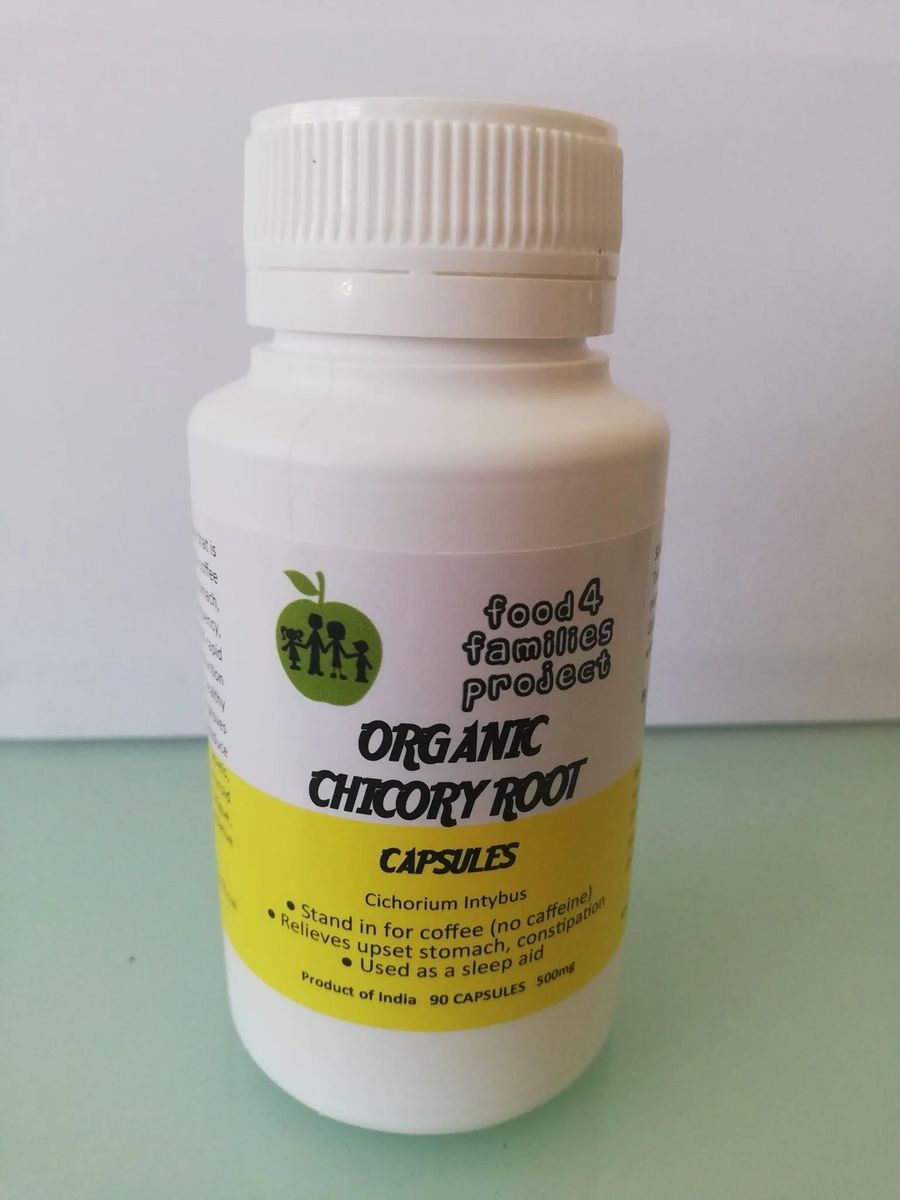 CHICORY ROOT - ORGANIC - CAPSULES (90) - 500mg