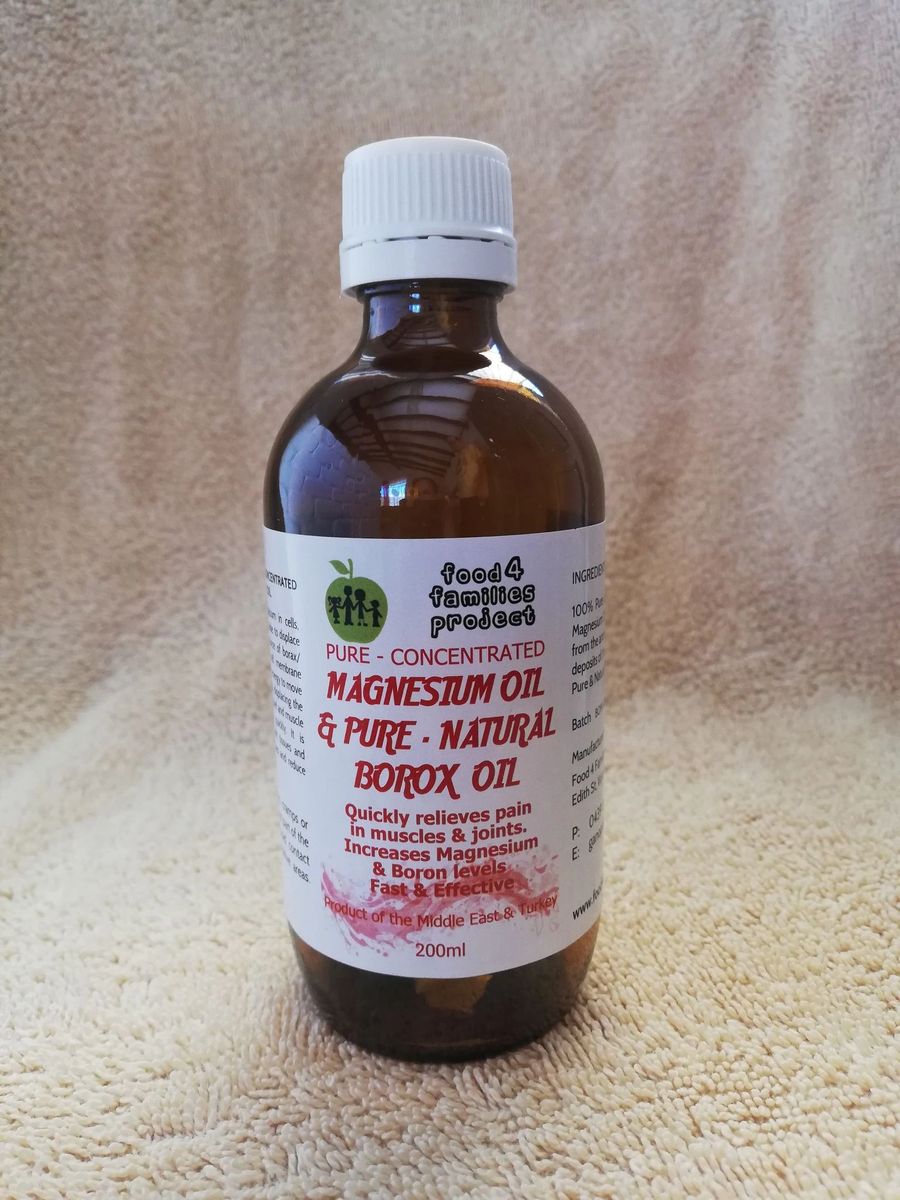 MAGNESIUM & BORAX RELIEF OIL 200ml