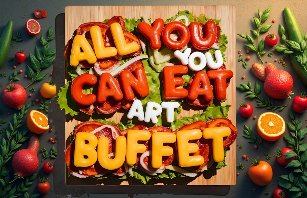 All you Can Eat Art Buffet Exhibition Sponsorship