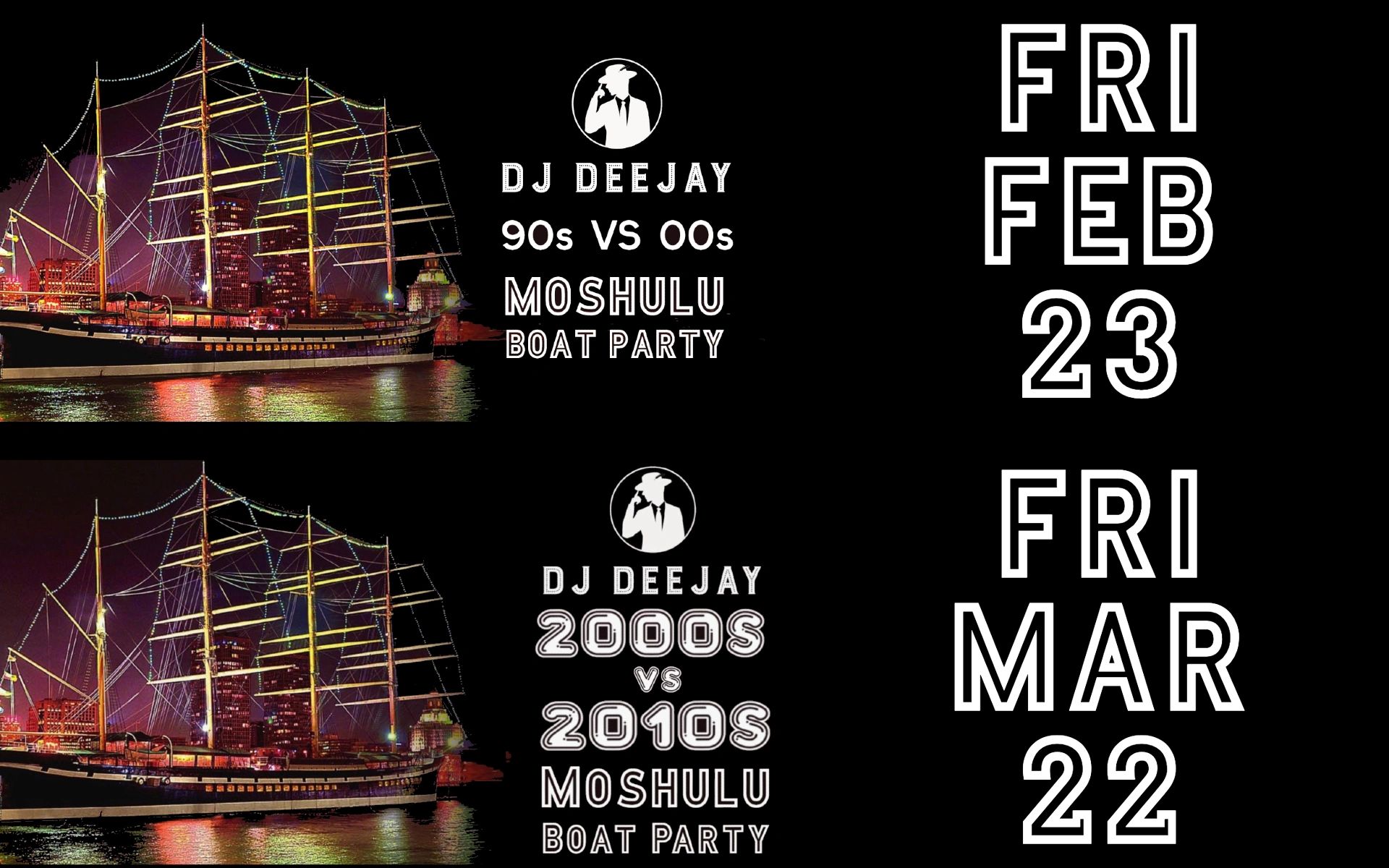 Moshulu Boat Party - DJ Deejay Philly - Philadelphia, Pennsylvania