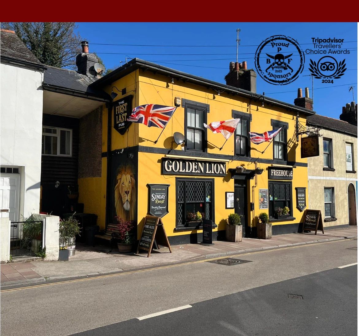Golden Lion, Pub in Brixham with Food