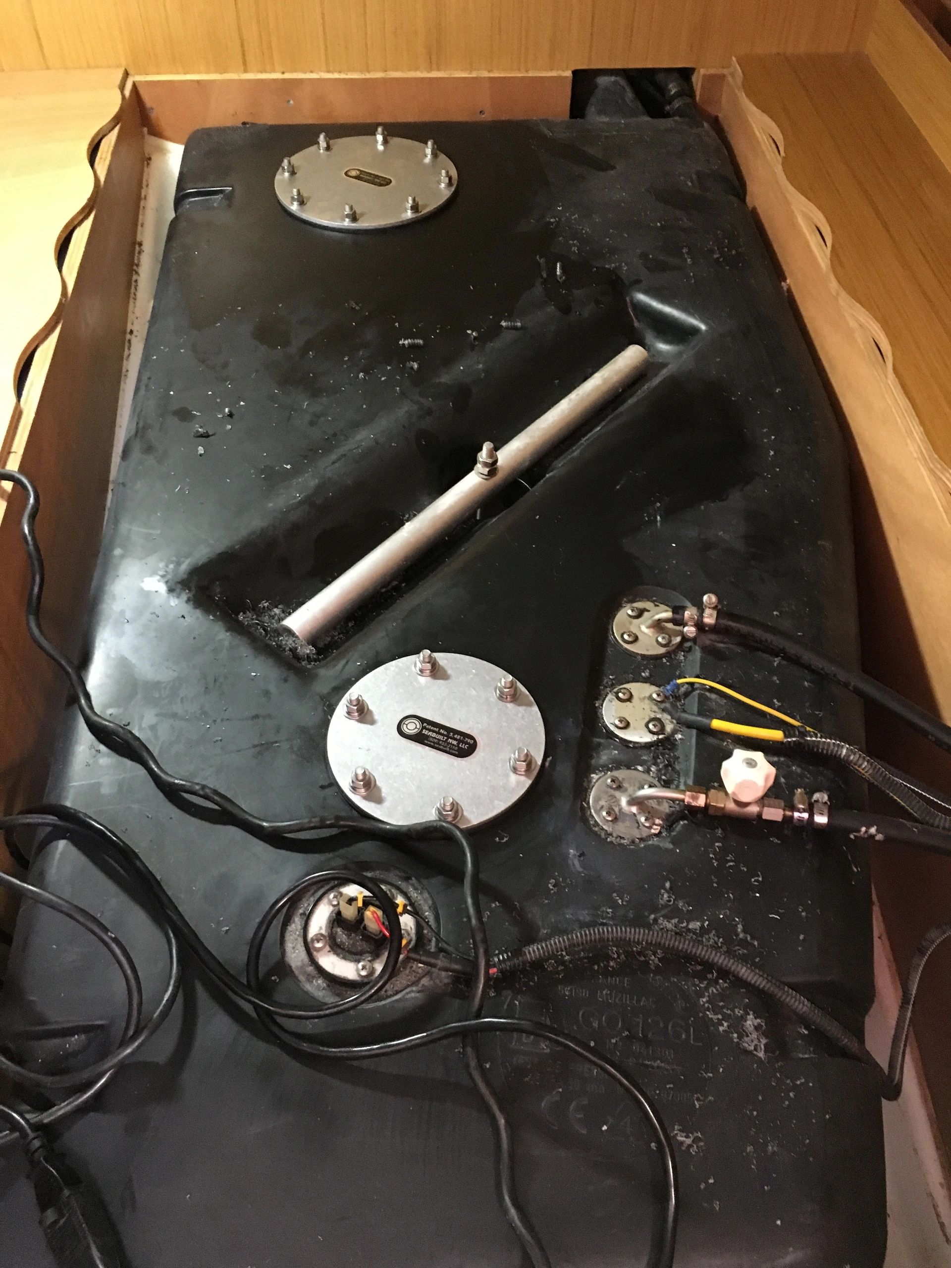 Access ports for our fuel tank