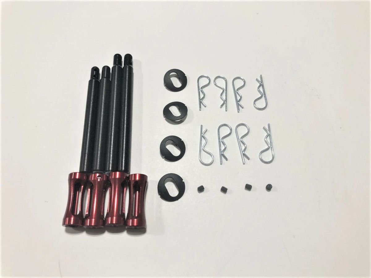 GFRP Dirt Oval Clipped Body Post Kit