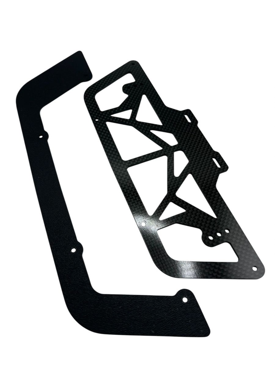 TP3D Revolution Late Model Carbon Bumper W/ Kydex Support