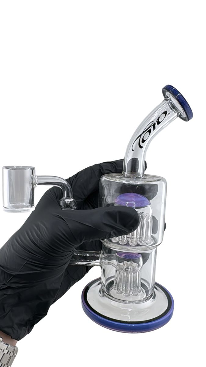 Toro Glass - Double 7/13 Micro w/ Toro 25mm Grail Banger