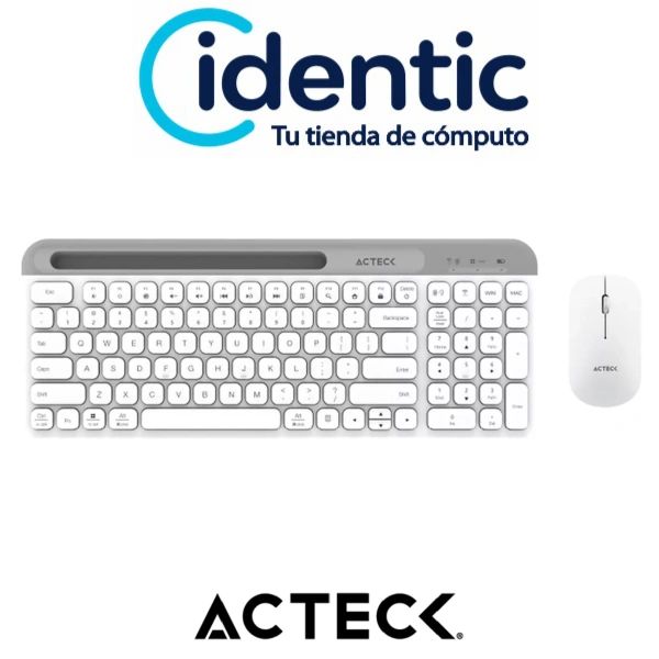 Kit Teclado y Mouse Bluetooth MK720