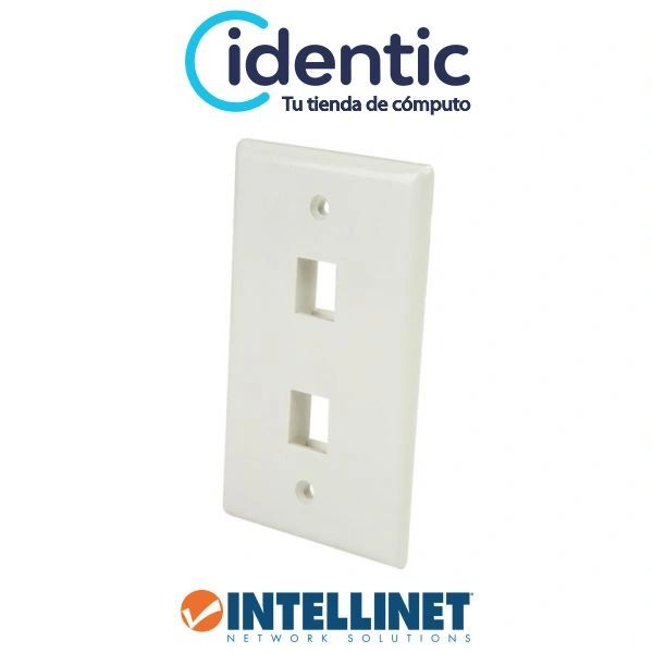 Tapa para doble JACK RJ45