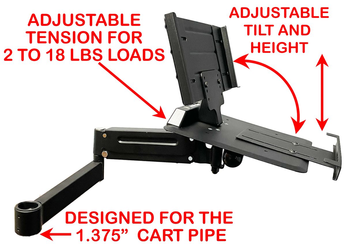 Anti-Theft AnchorPad Laptop Security Stand with Pole-Mountable Arm ...