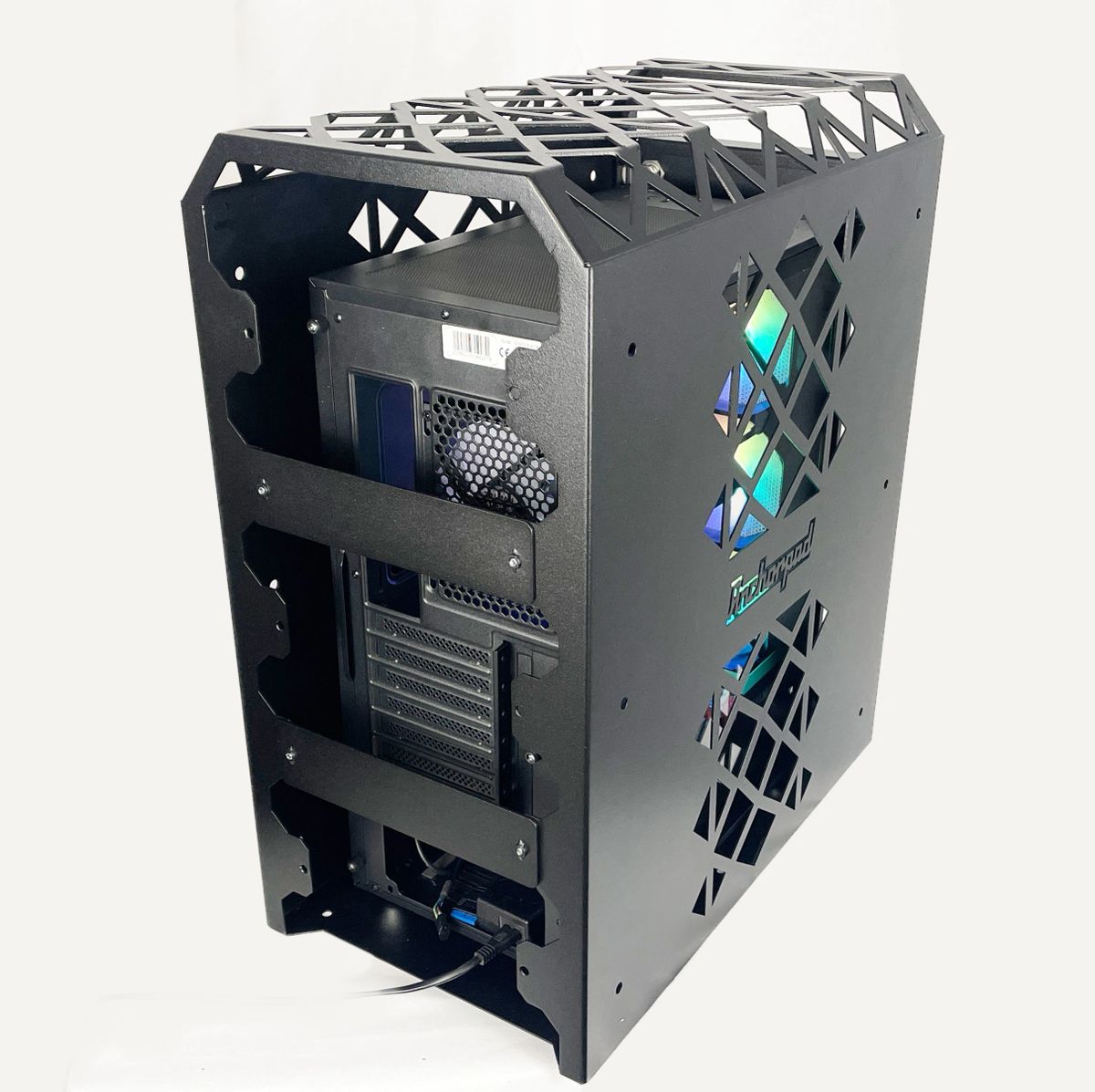 Computer protector case with double key lock (P/N: GT ENCLOSURE)