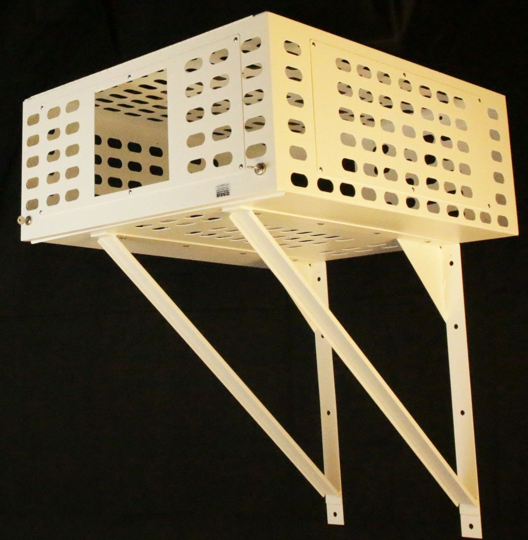 Projector cage with double key lock security - Wall-Mount, Large: (28.5 ...
