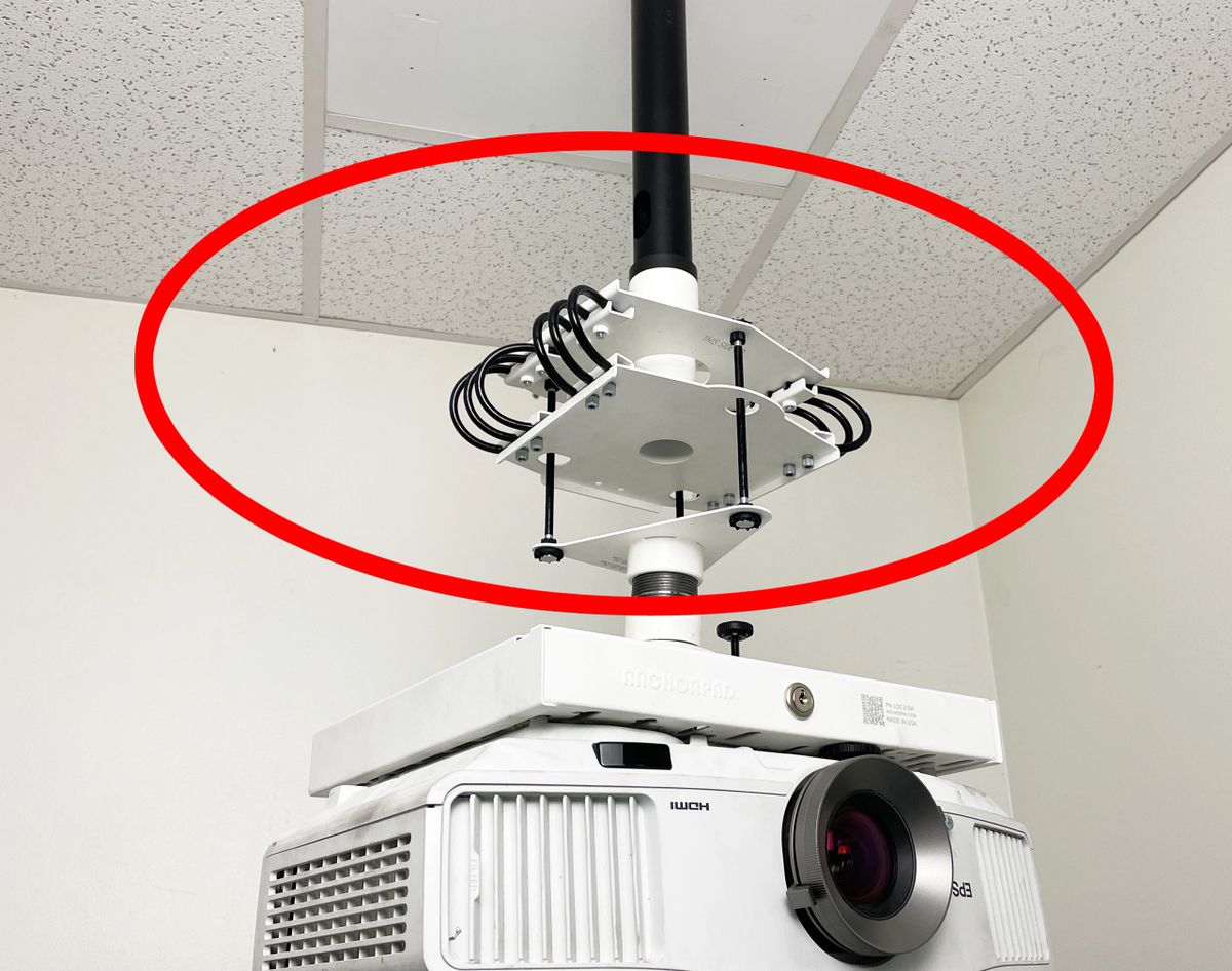 Vibration Insulation kit for projectors PN: VIB-ISO-35