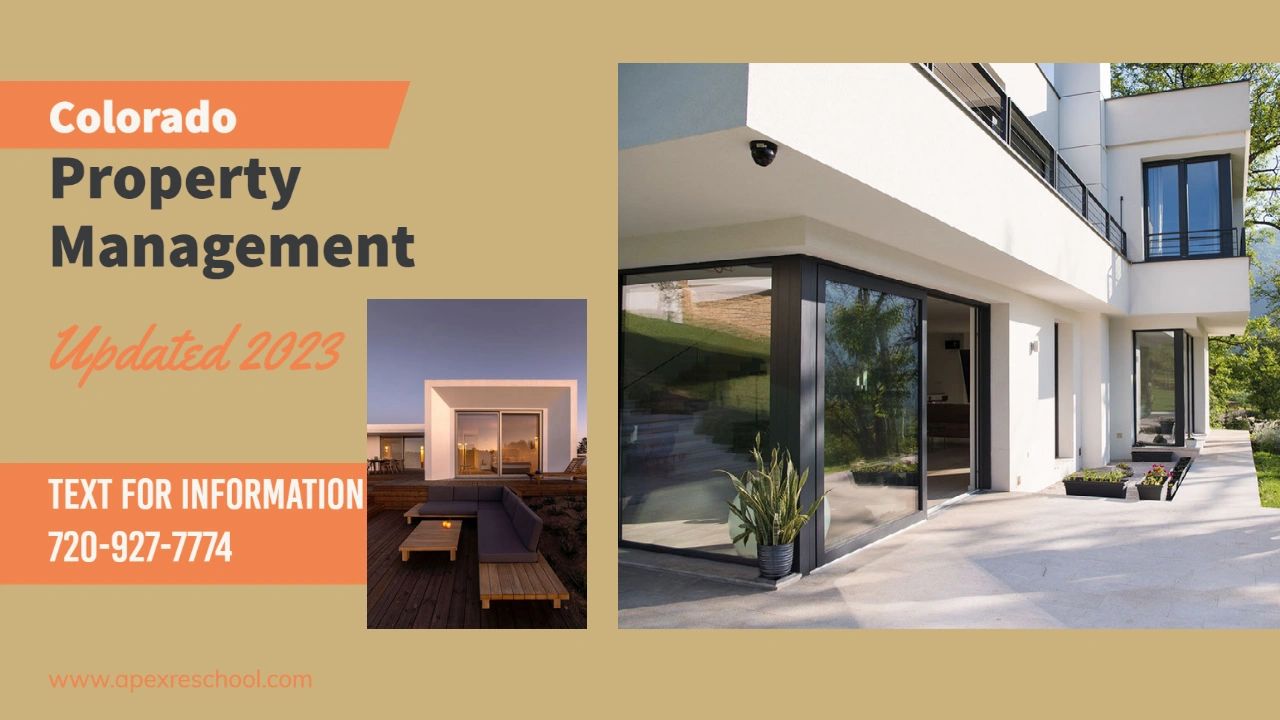 Colorado Property Management - Our newest CE course for Brokers