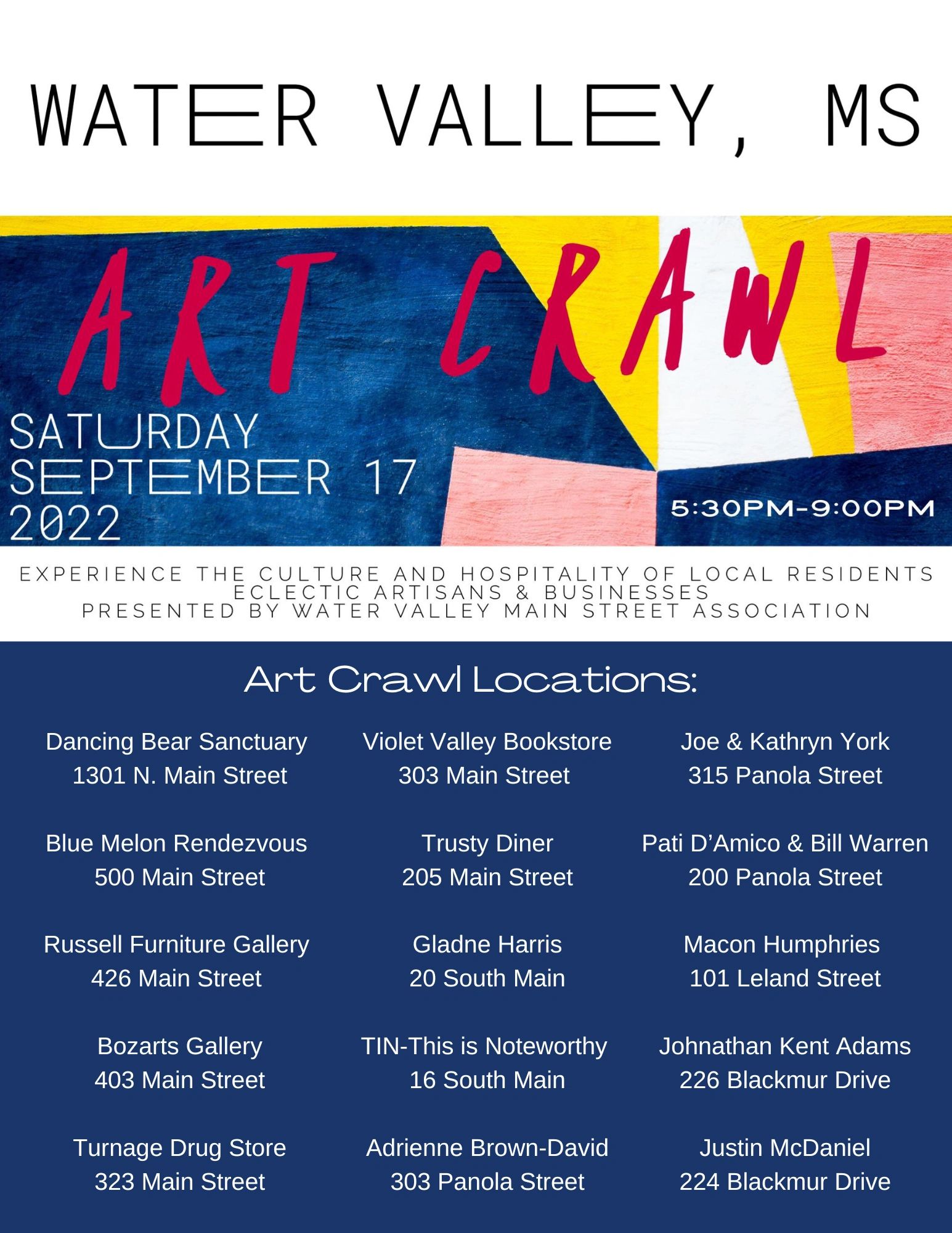Art crawl