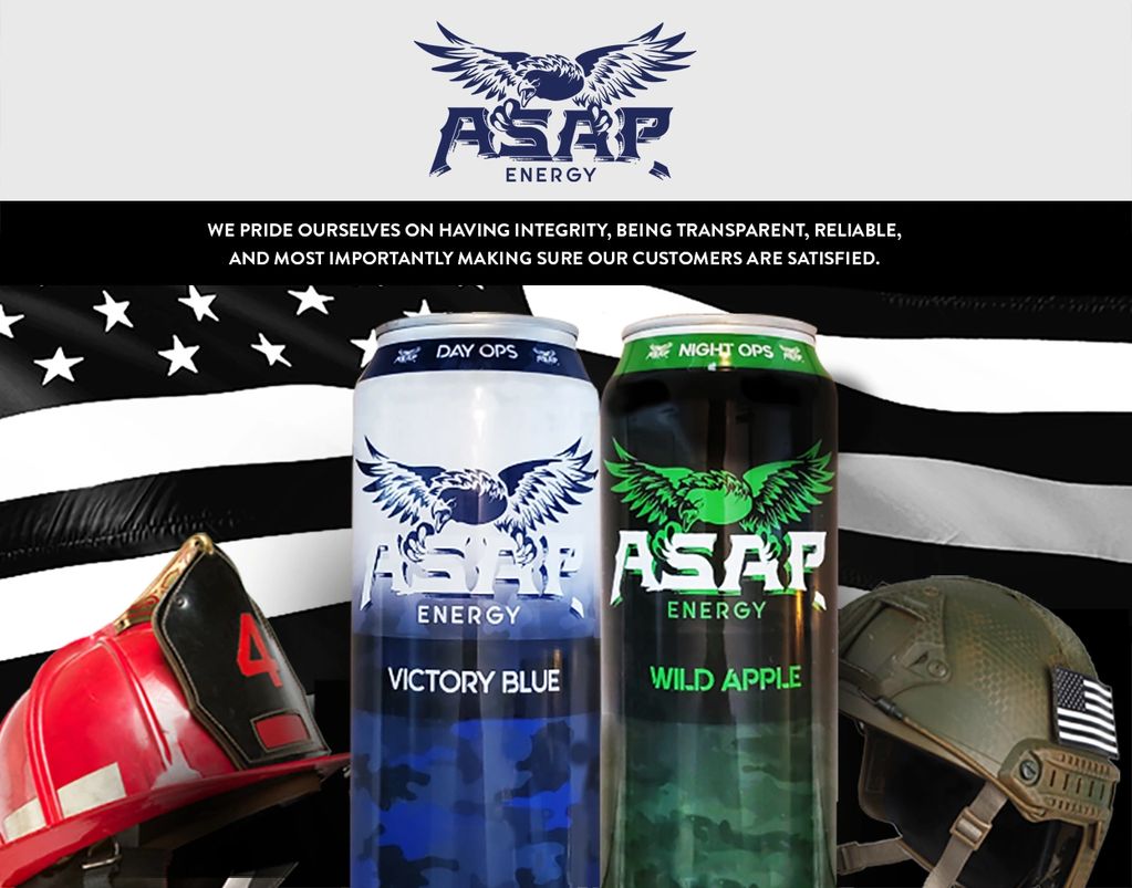 ASAP Energy Drink- Energy Drinks, Energy Drinks, Caffeinated Drinks ...
