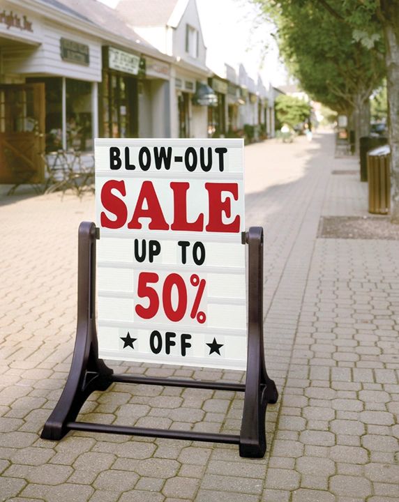 WIND-PIVOT SIGN STANDS