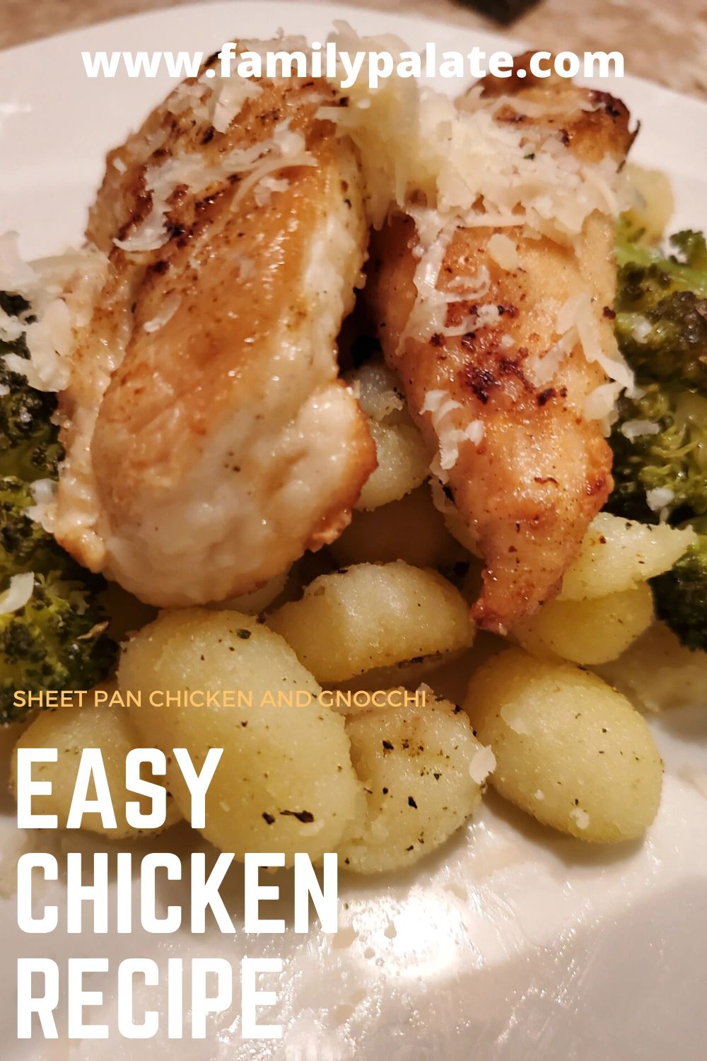 Sheet Pan Chicken And Gnocchi