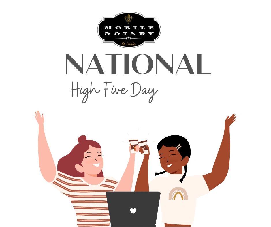 National High Five Day is a fun and lighthearted day
