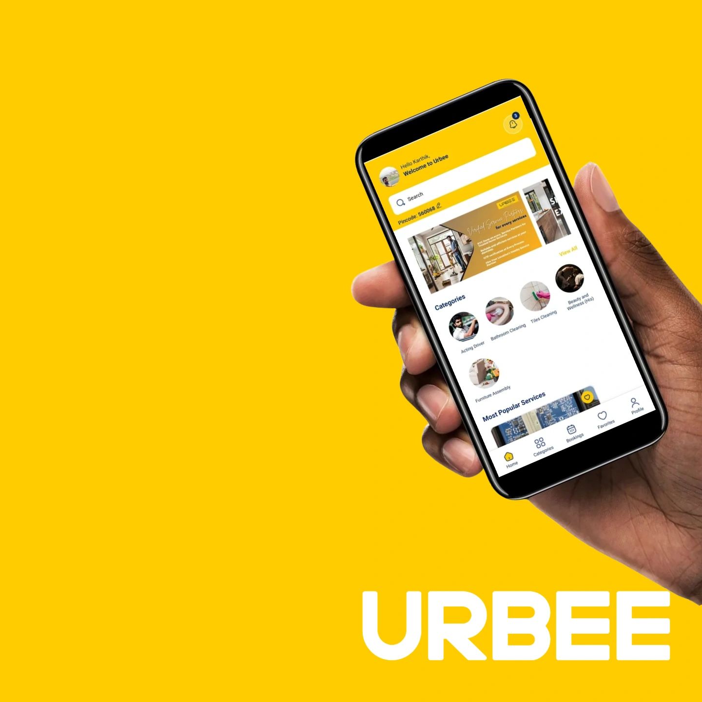 Urbee Freelancing Home services