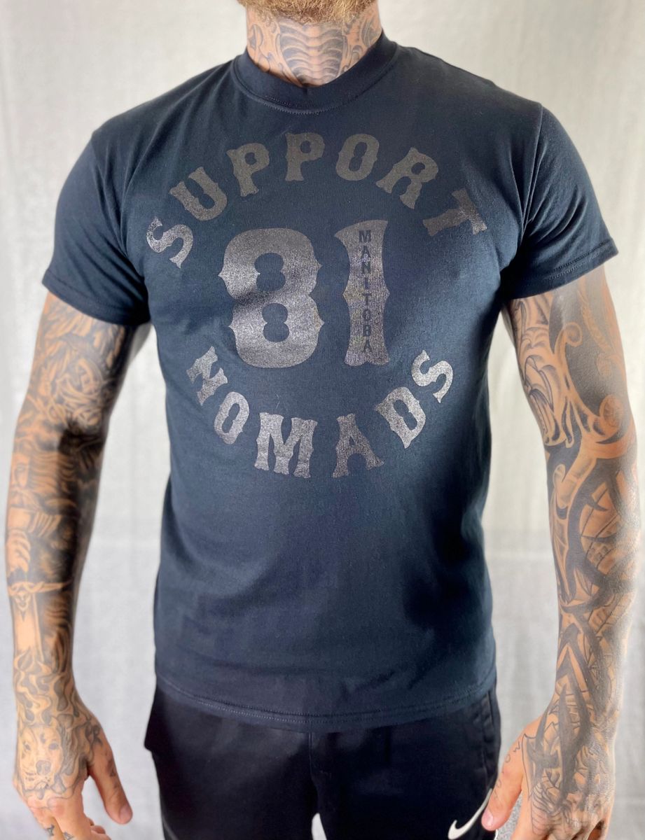 MEN'S SUPPORT 81 NOMADS BLACK ON BLACK