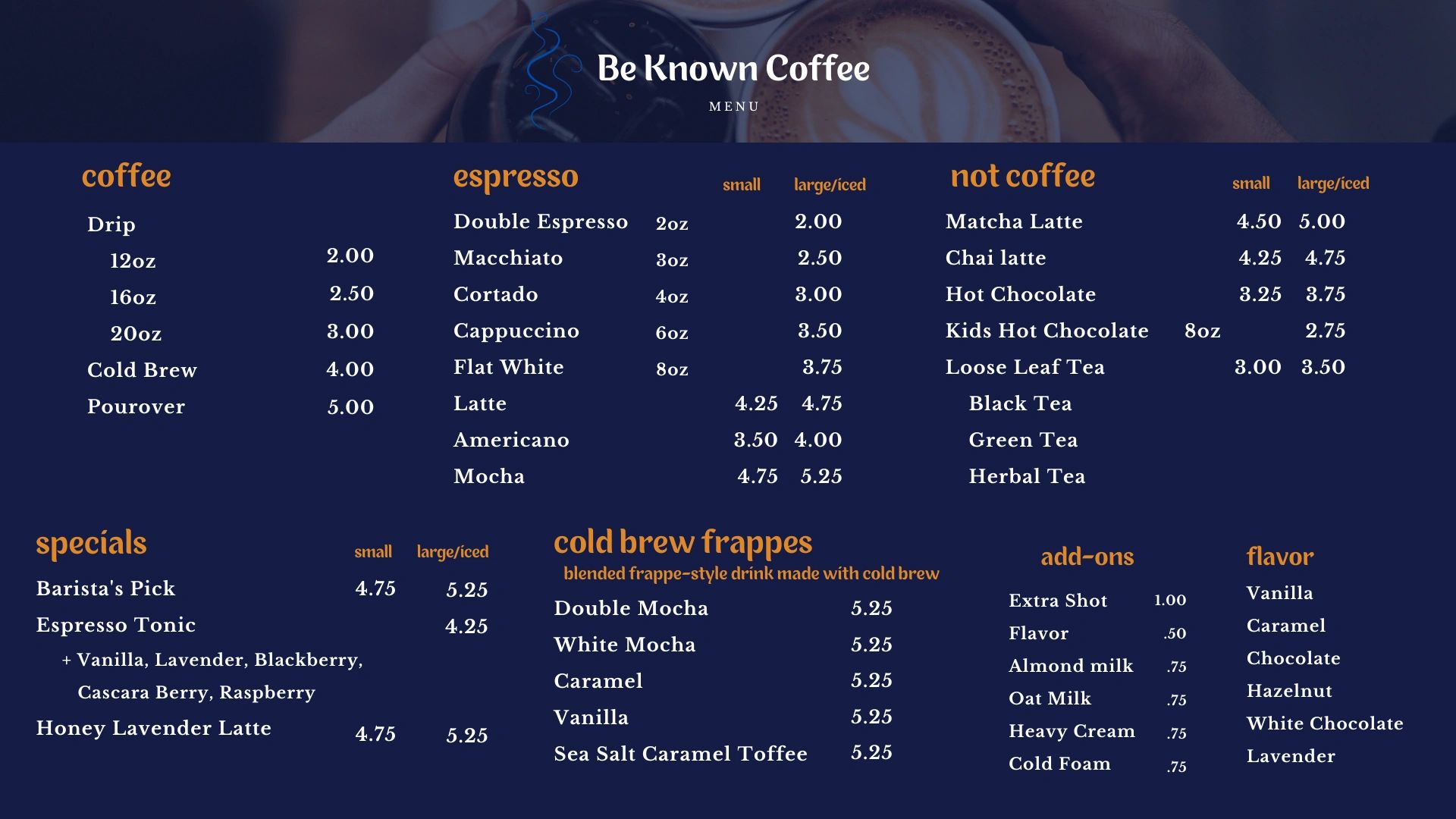 Be Known Coffee Company