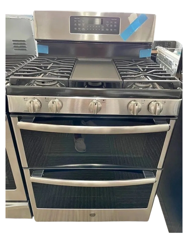 "NEW" Scratch & Dent GE 30" Free-Standing Gas Double Oven Convection Range
