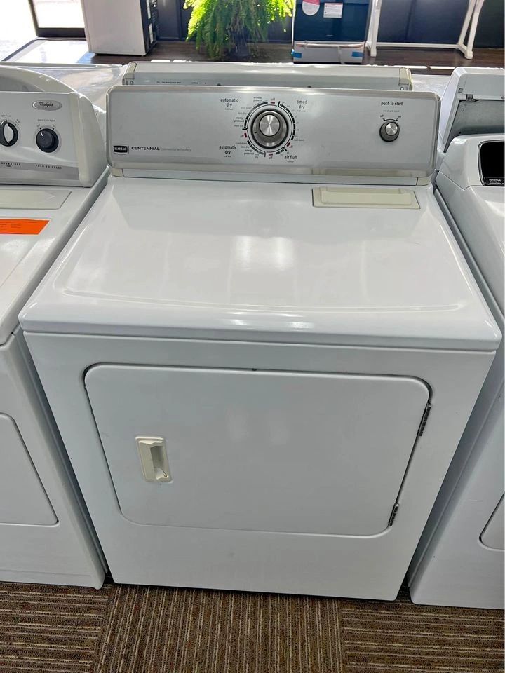 Maytag Centennial Series MEDC200XW, 15 Dry Cycles, 3 Temperatures ...