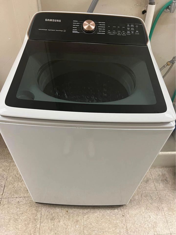 Samsung Top Load Smart Washer with, Super Speed Wash, Active WaterJet ...