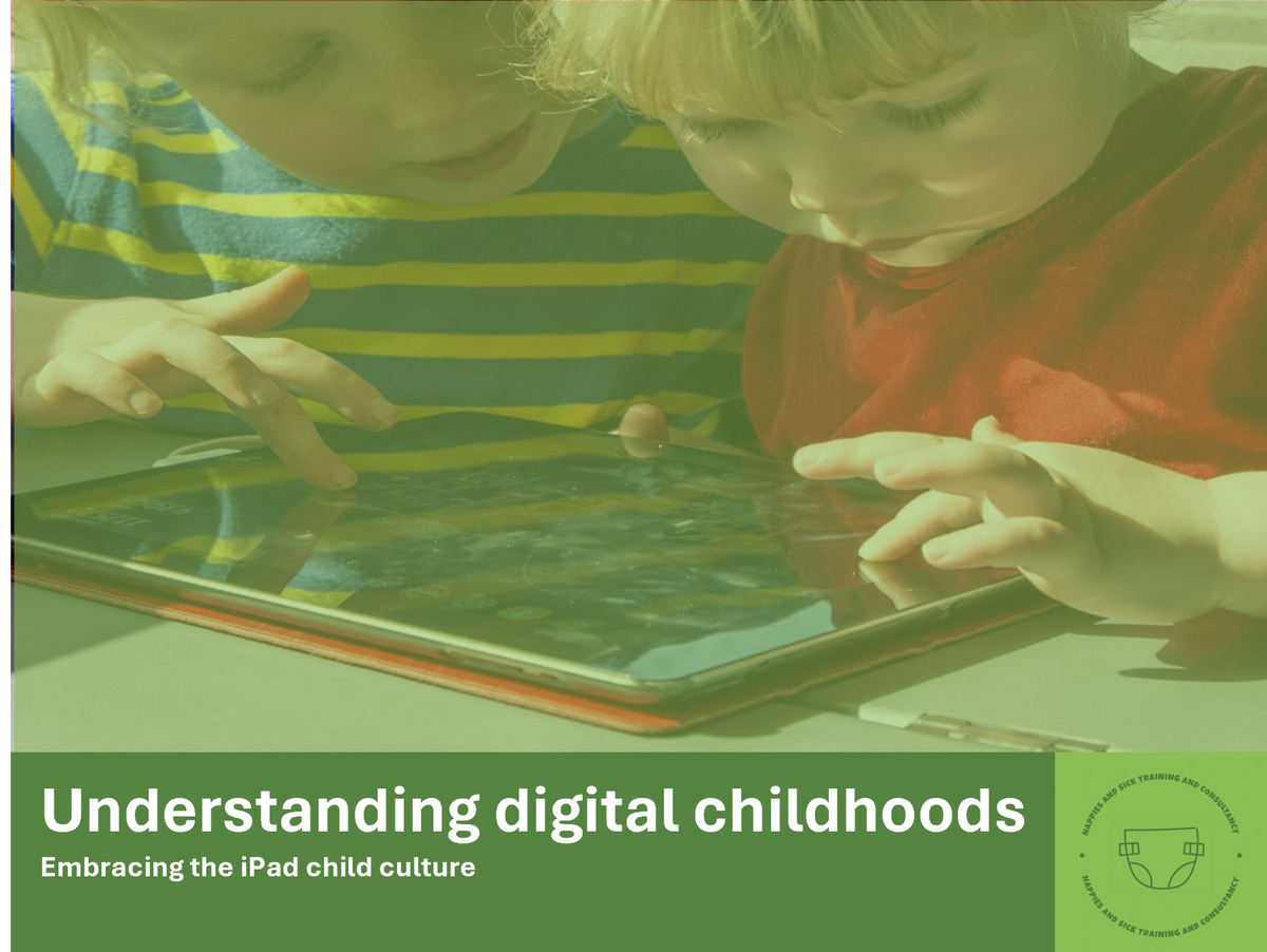 Understanding digital childhoods: Embracing the iPad child culture
